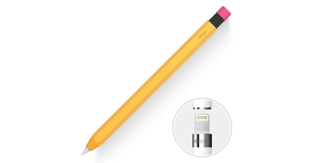 Elago kryt Classic Pencil Case pre Apple Pencil 1st Gen - Yellow ...