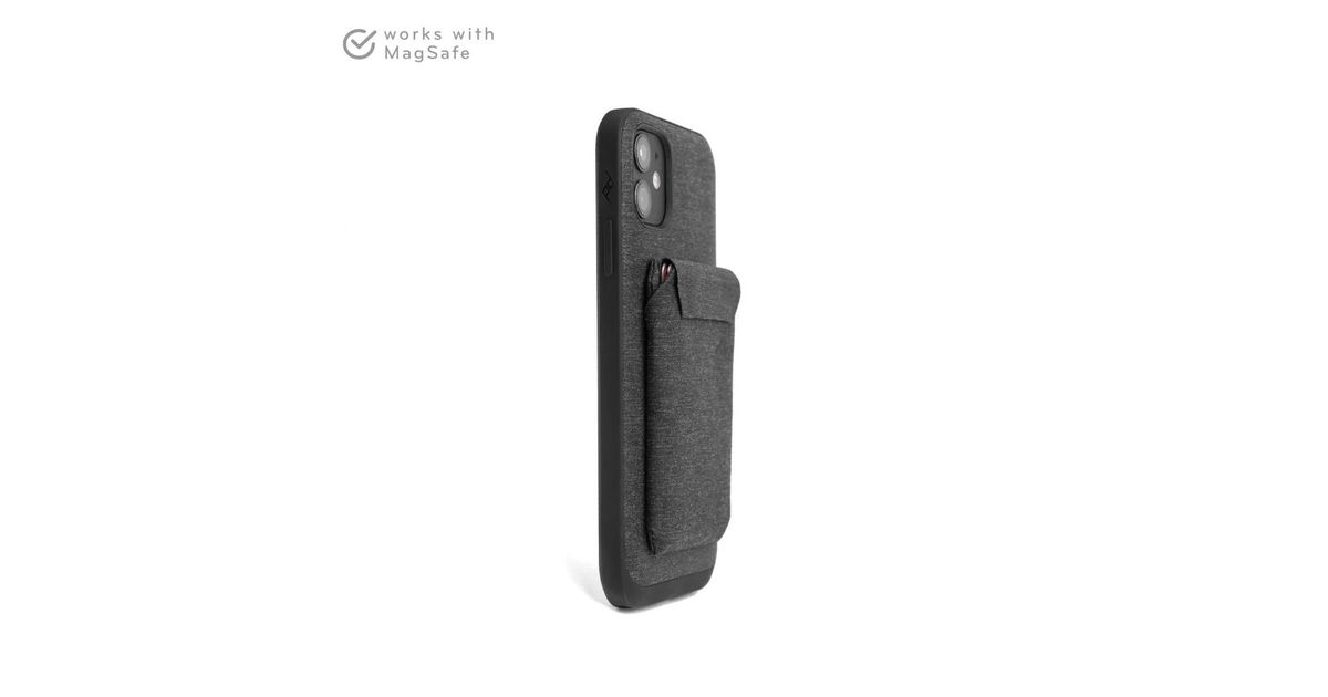 Peak Design Mobile Wallet Slim - Charcoal | iStores - Apple Premium ...